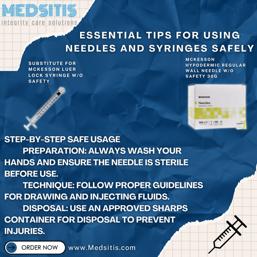 Essential Tips for Using Needles and Syringes Safely – Medsitis