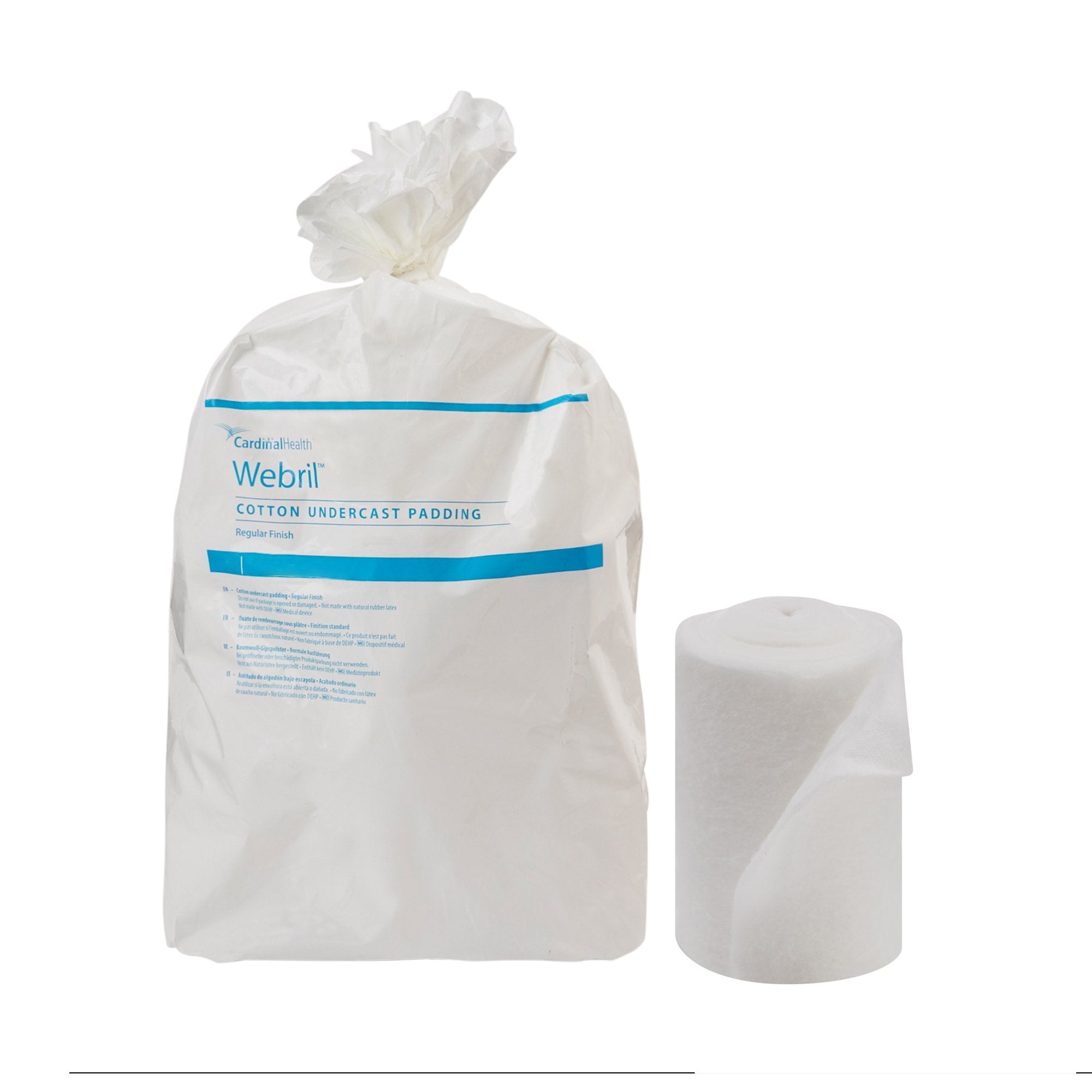 Webril Undercast Cotton Cast Padding, 3 Inch x 4 Yard 2059- – Medsitis