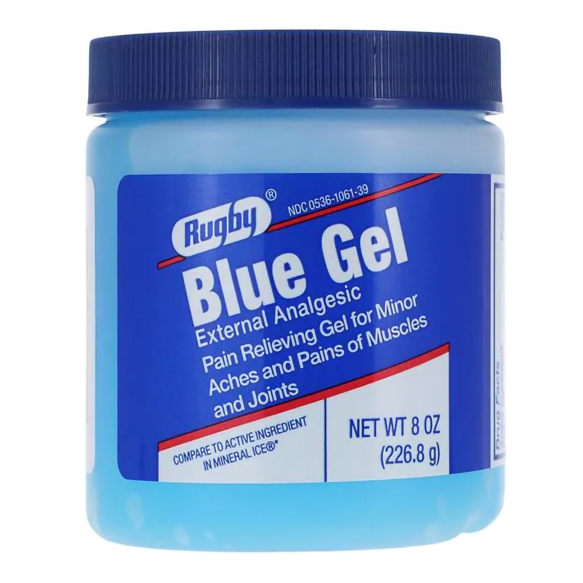 Rugby® Menthol Topical Pain Relief, 8-ounce Jar 00536106139 – Medsitis