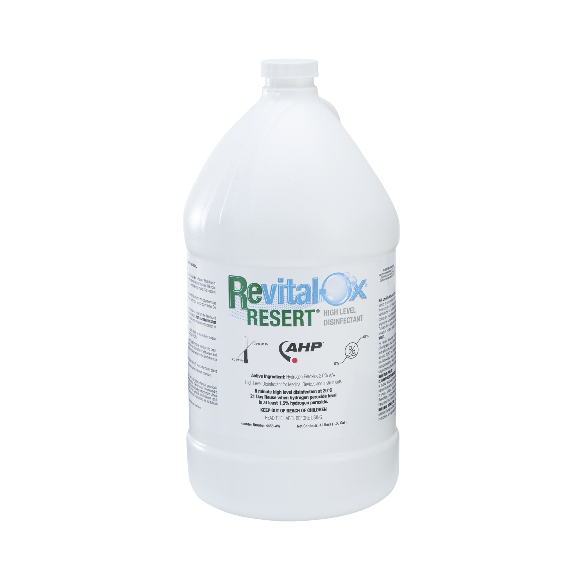 Revital-Ox® RESERT Hydrogen Peroxide High Level Disinfectant 4455AW ...