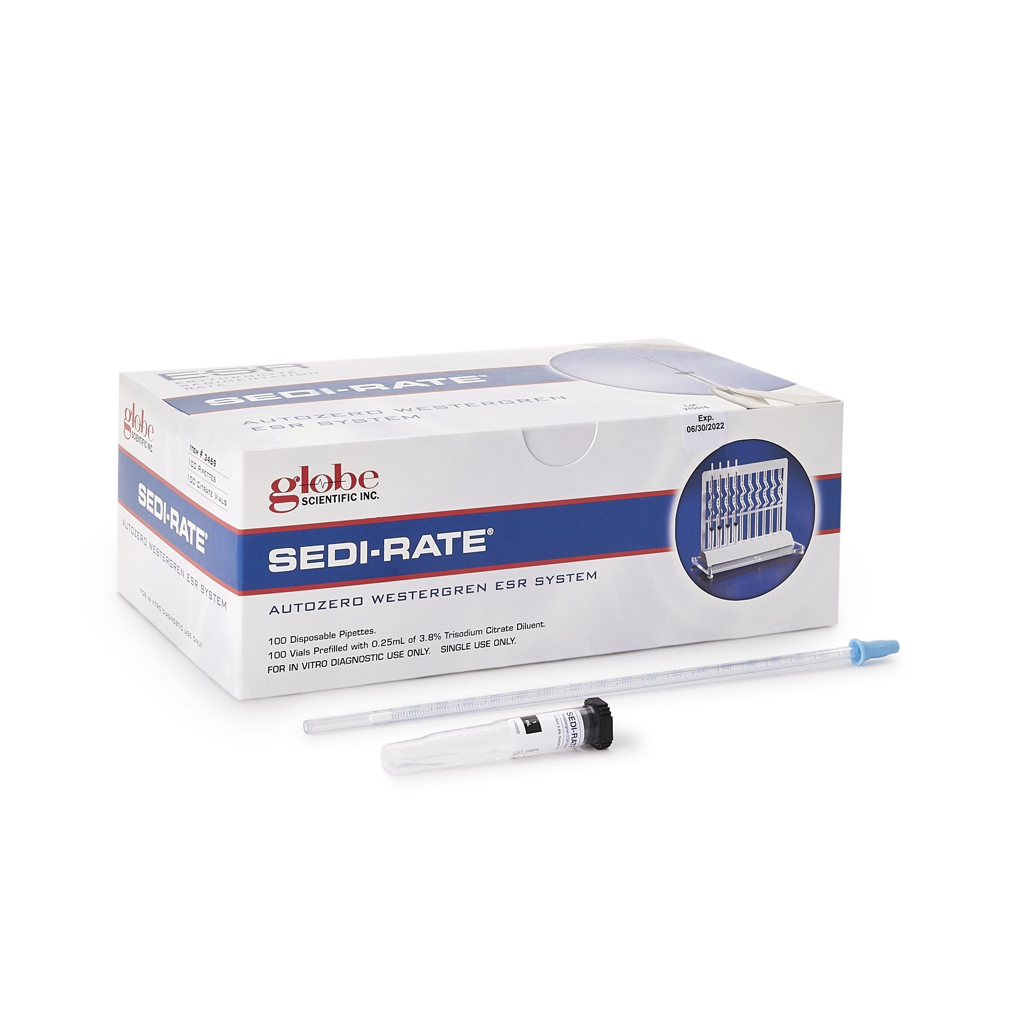 Sedi-Rate™ ESR Autozero Westergren Hematology Test Kit 3469 – Medsitis