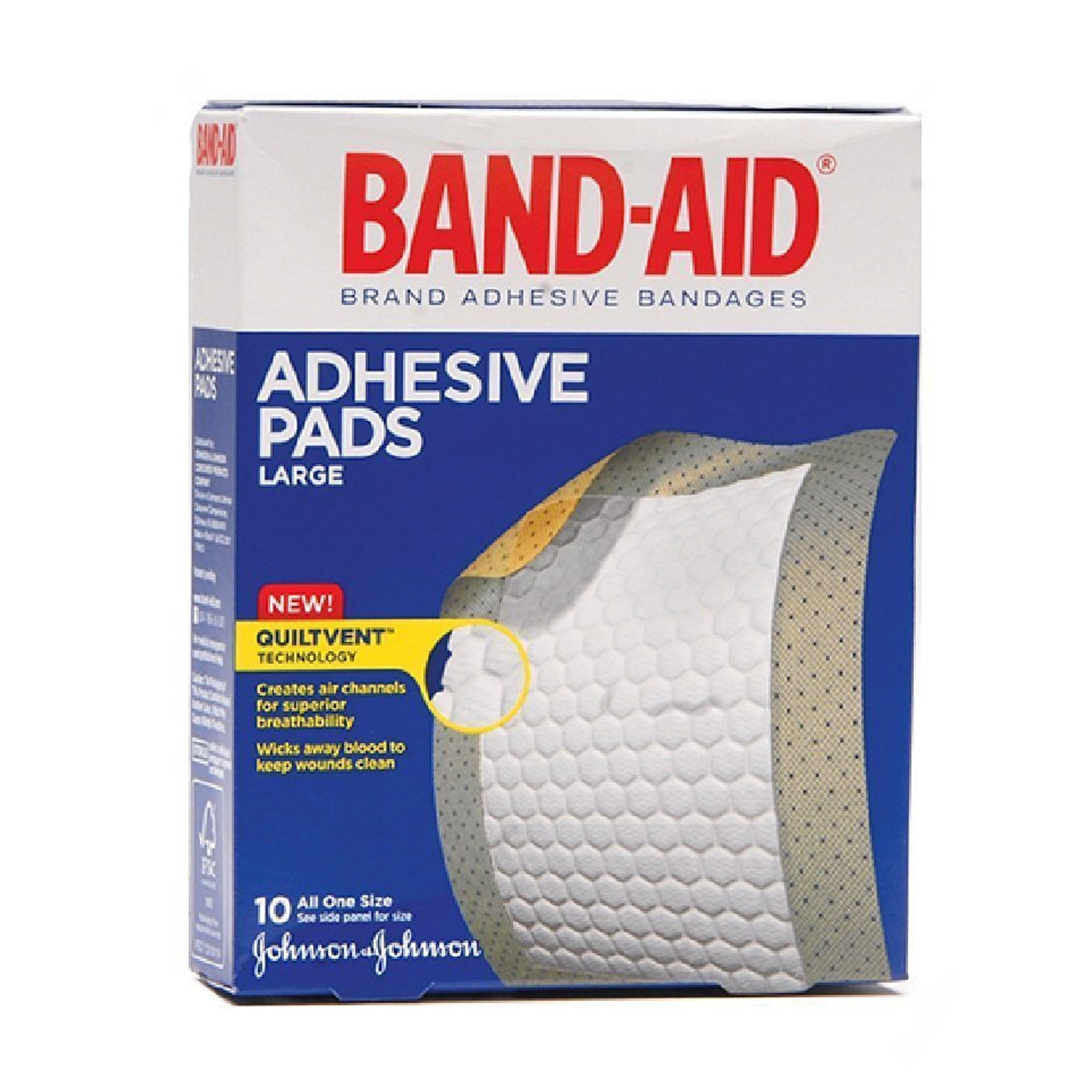 Band-Aid® Comfort-Flex Adhesive Pads, 2-7/8 x 4 Inch 111833800 – Medsitis